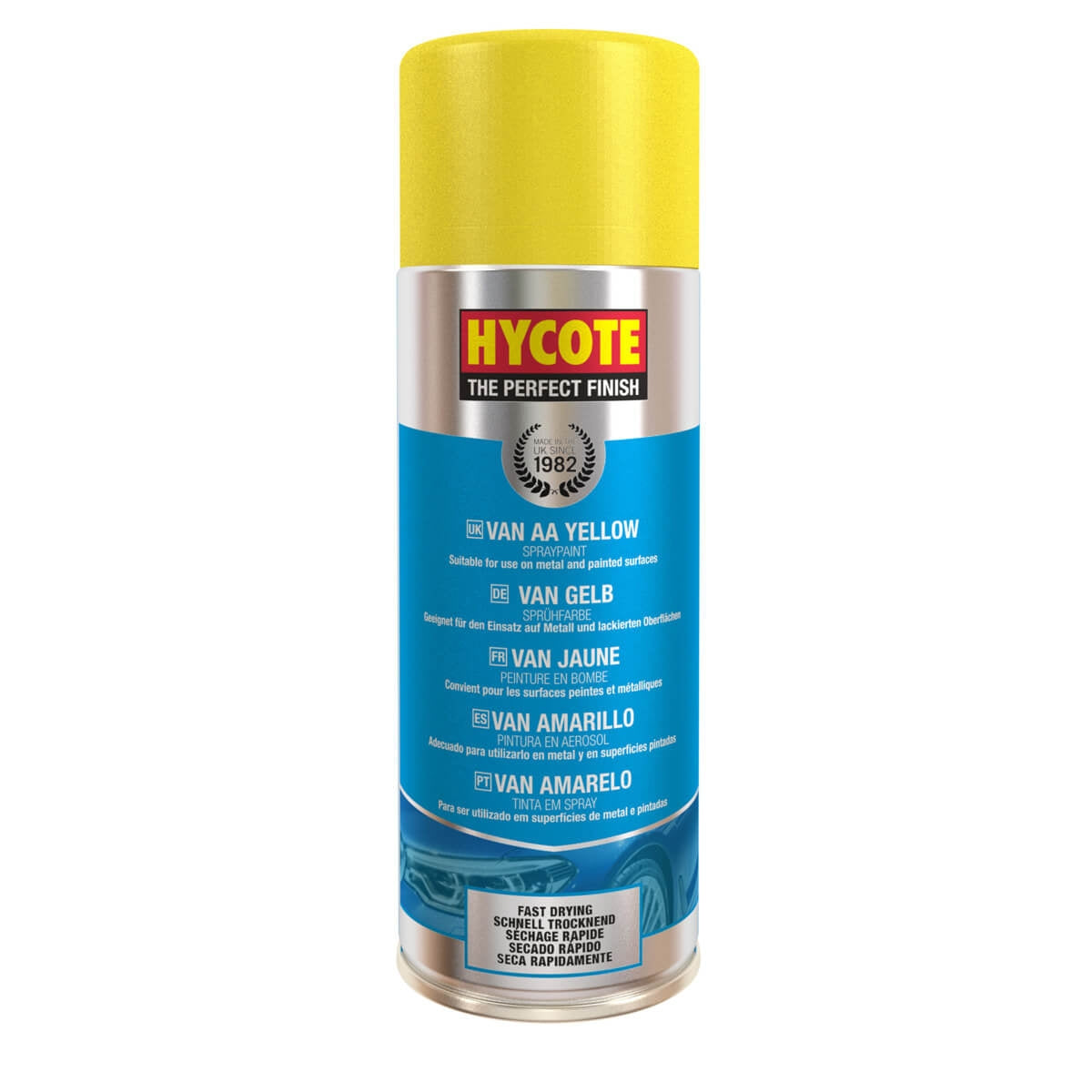 AA Van Yellow Spray Paint – Autosave Components
